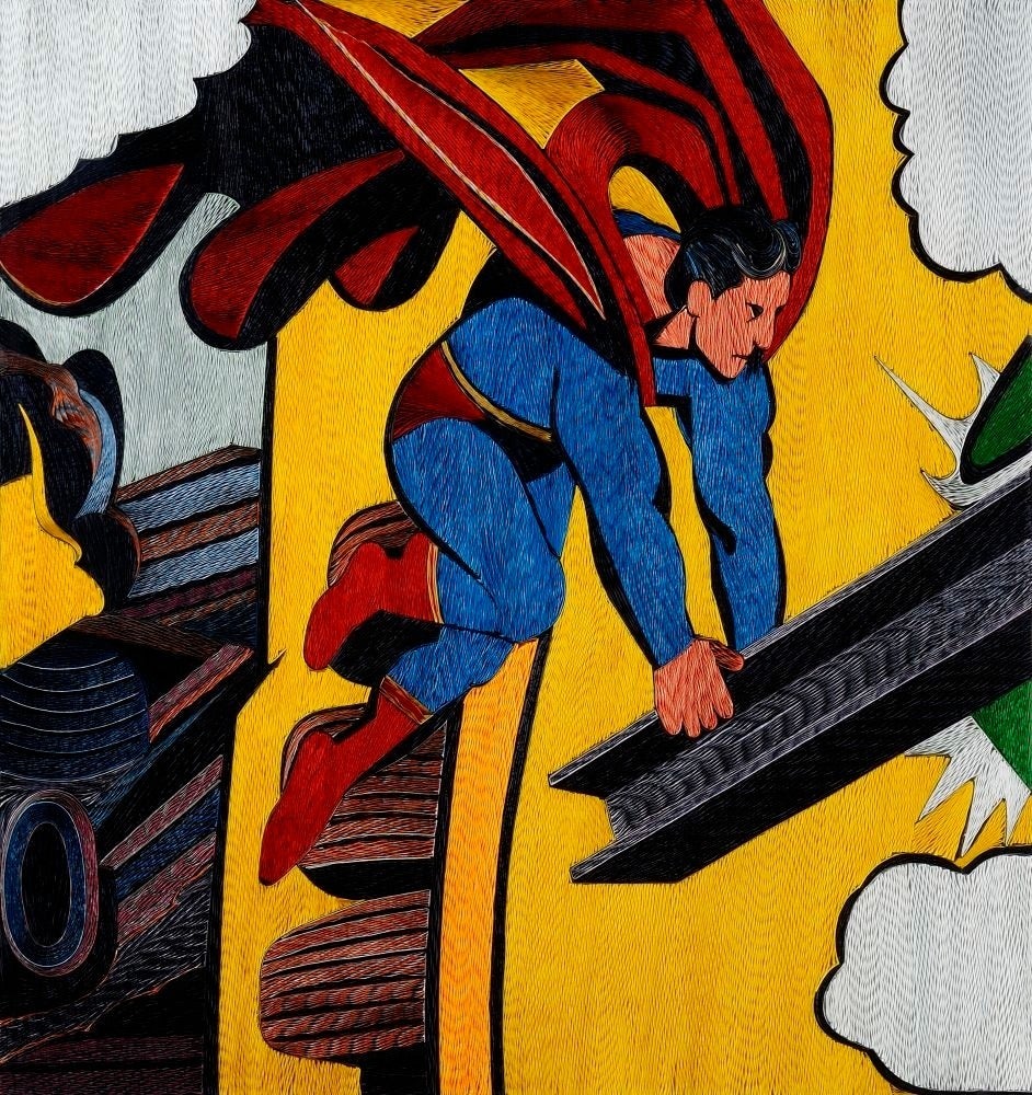 pavlos - Superman For Sale at 1stDibs