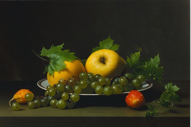 Sharon Core - Early American, Still Life with Balsam Apples For Sale at ...
