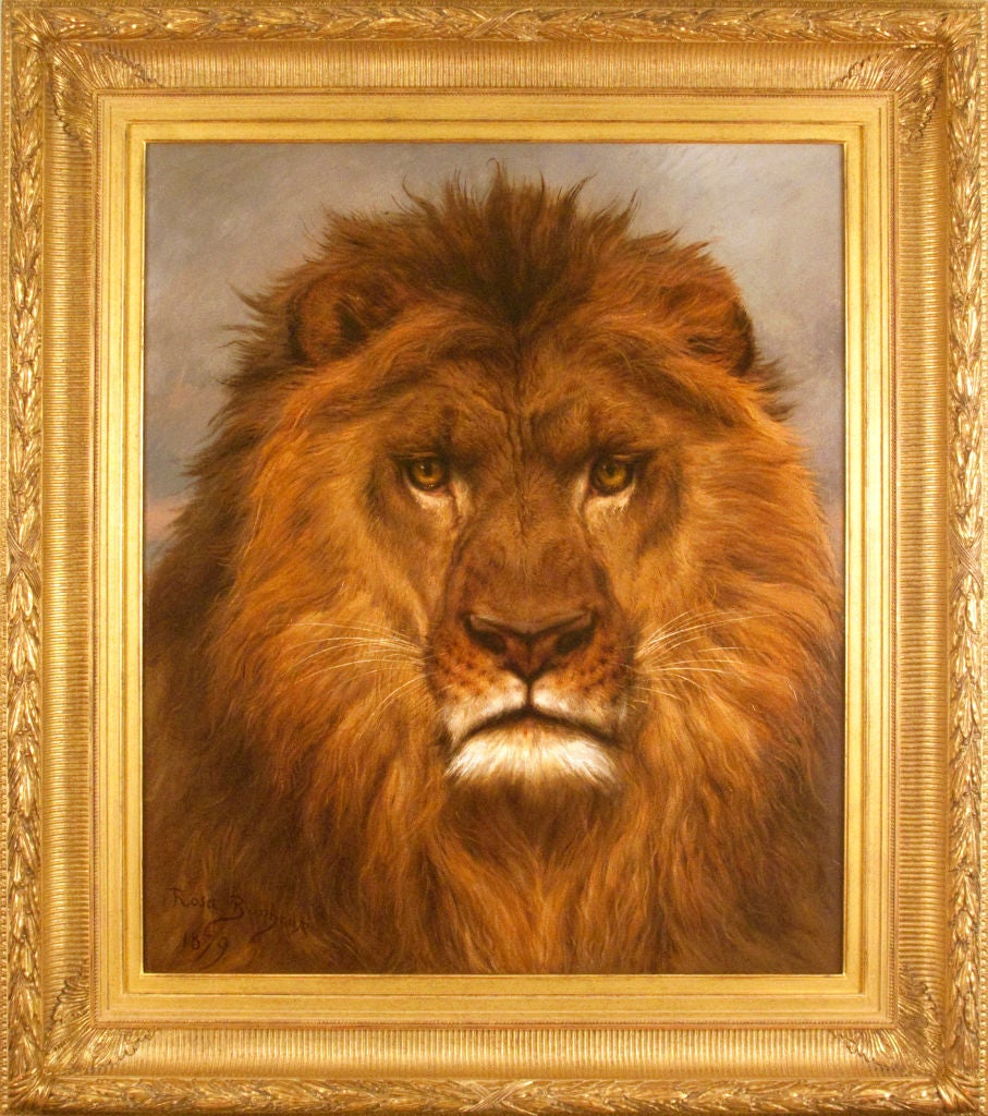 Rosa Bonheur - An Old Monarch, 1879 at 1stDibs