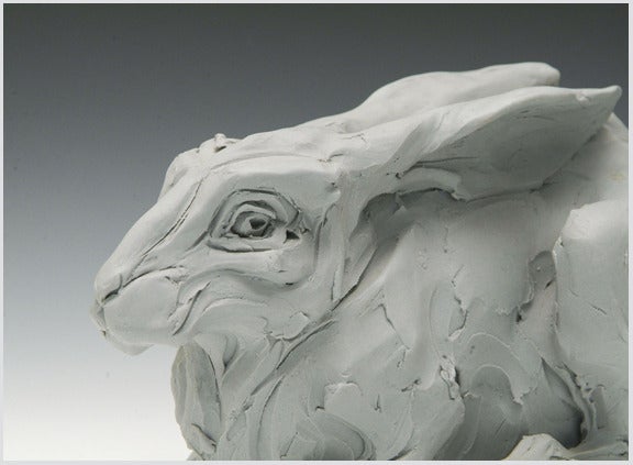 Beth Cavener - Untitled Hare by Beth Cavener For Sale at 1stDibs