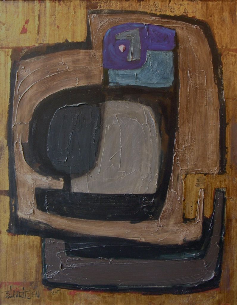 Bruce Lauritzen - Human Form with Blue at 1stDibs