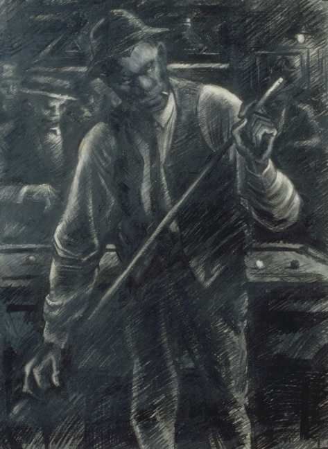 Carl Hugo Beetz - Pool Shark at 1stDibs