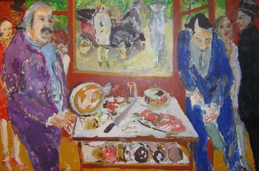 Pierre Sicard - Au Restaurant at 1stDibs