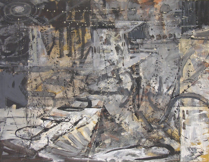 Jay Meuser - Abstract Compostion at 1stDibs