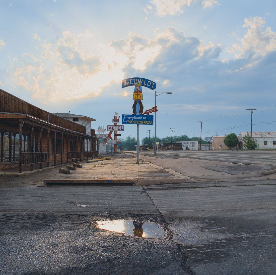 Rod Penner - The Cow Lot/ Wichita Falls, TX at 1stDibs