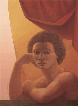 George Tooker - Girl in the Window For Sale at 1stDibs