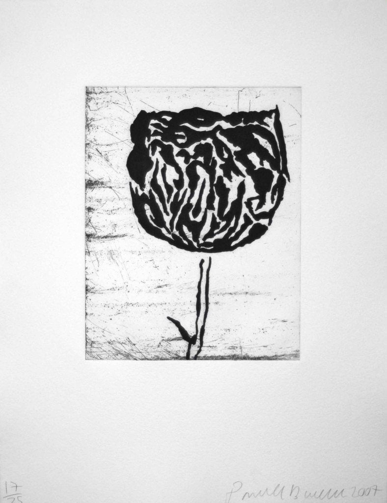 Donald Baechler - Five Flowers V at 1stDibs