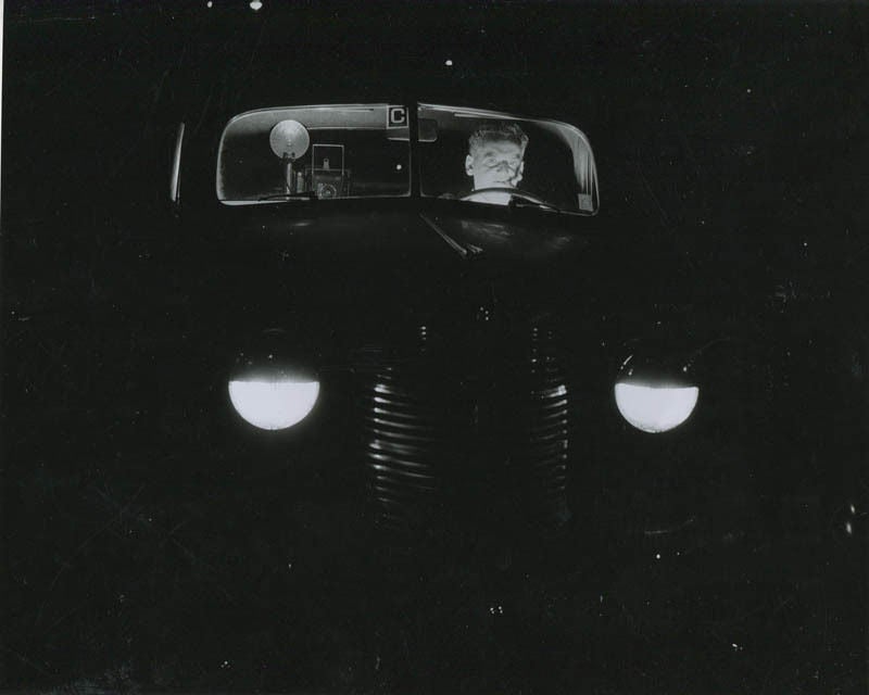 Weegee - Self-Portrait in Car, ca. 1944 at 1stDibs