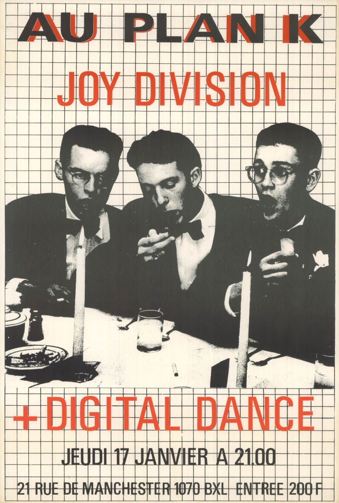 Joy Division Poster - 3 For Sale on 1stDibs | joy division posters