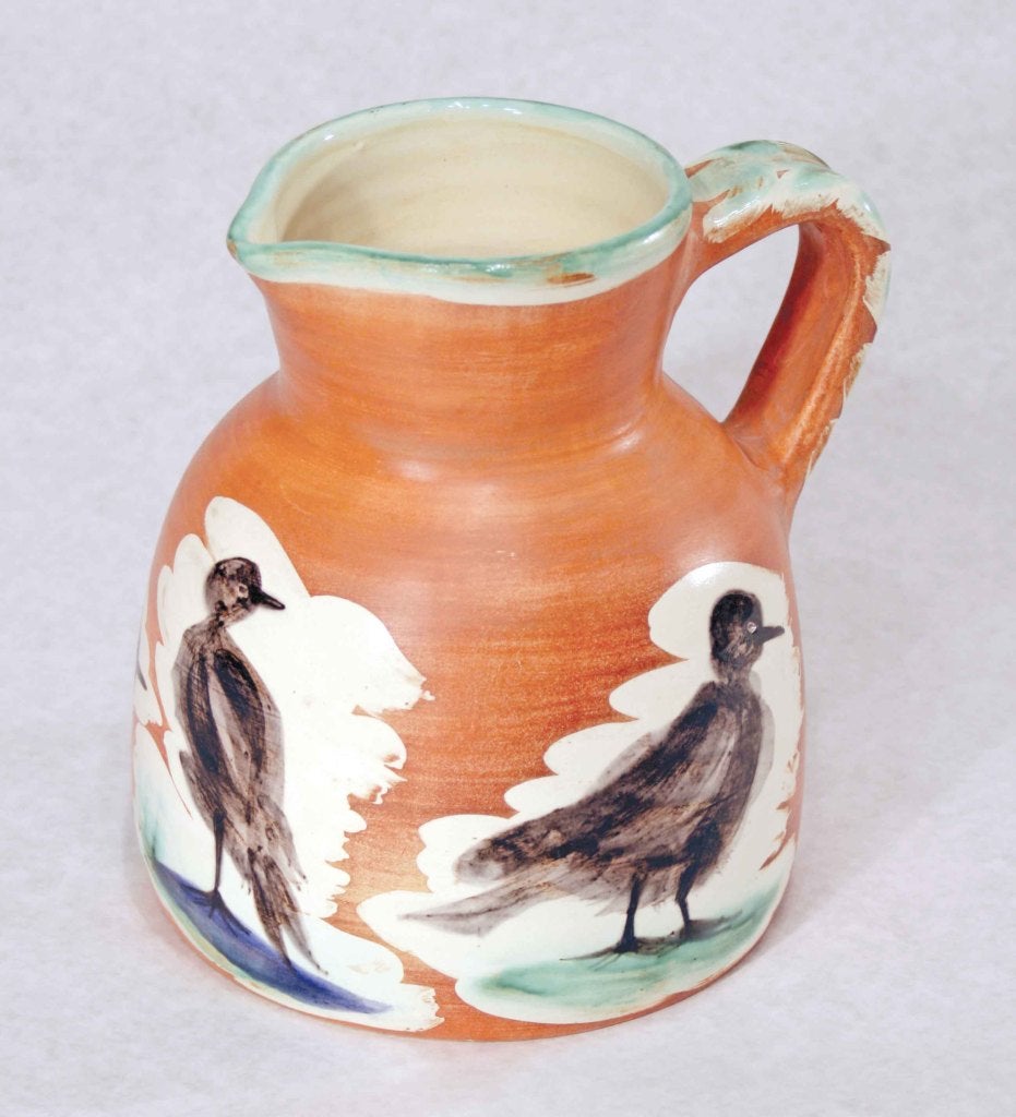 Pablo Picasso - Pitcher with Birds For Sale at 1stDibs