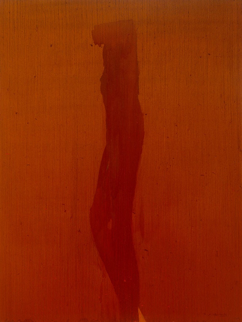 Nathan Oliveira - At The ADAA Art Show - Figure with Arm Up at 1stDibs