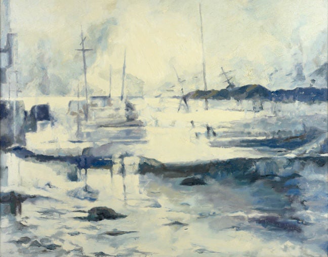 Balcomb Greene - Harbor after the Storm For Sale at 1stDibs