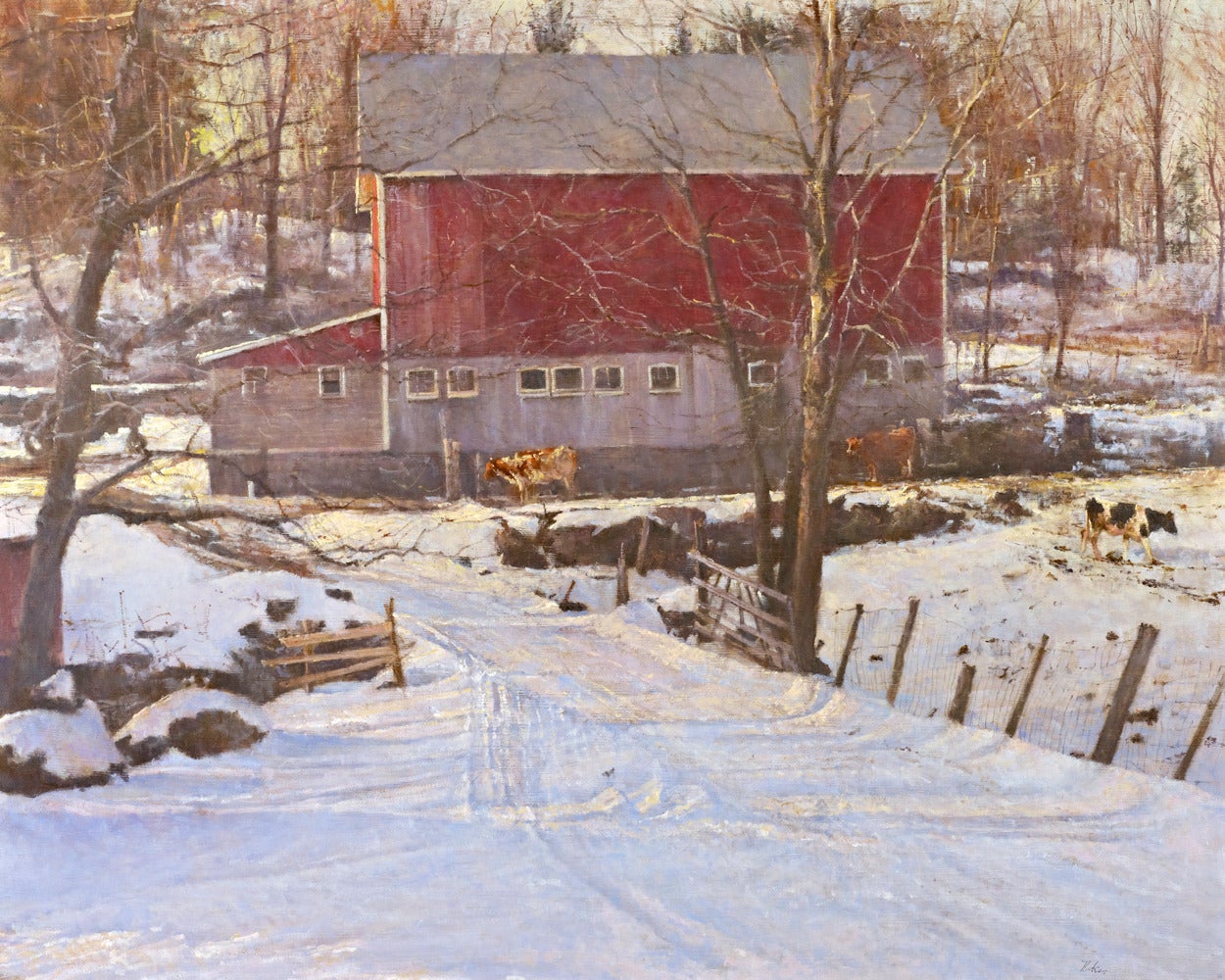 Peter Poskas - Prelude to Spring, New Milford, CT For Sale at 1stDibs