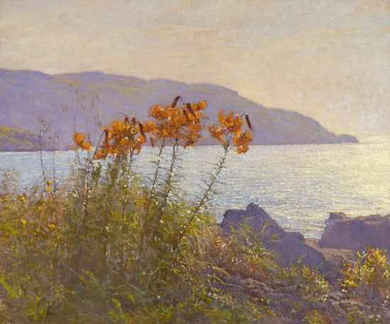 Peter Poskas - Tiger Lilies and Manana For Sale at 1stDibs