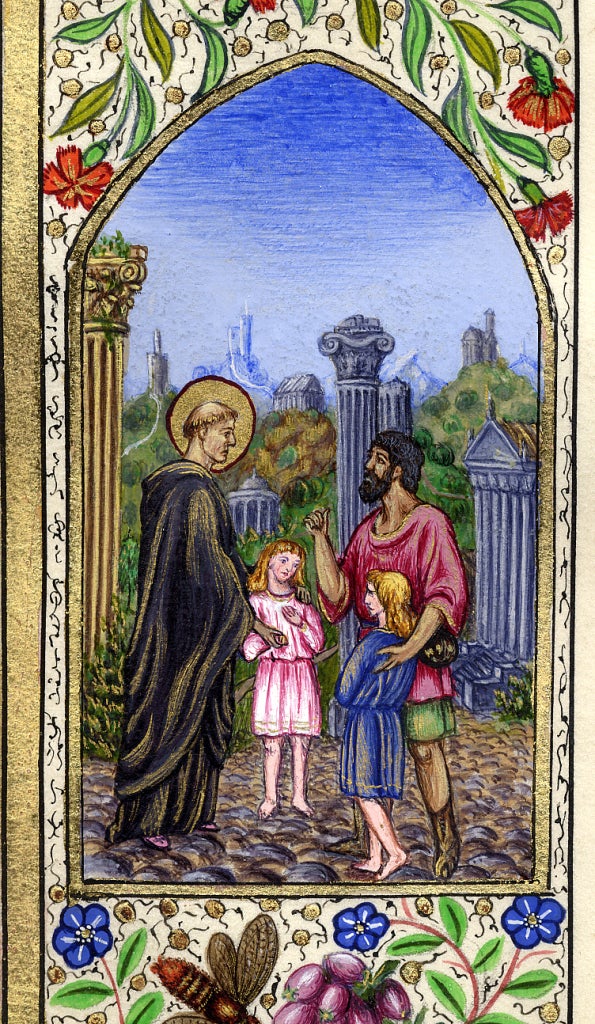 Miniature - Scenes from the Life and Miracles of Saint Thomas Becket ...