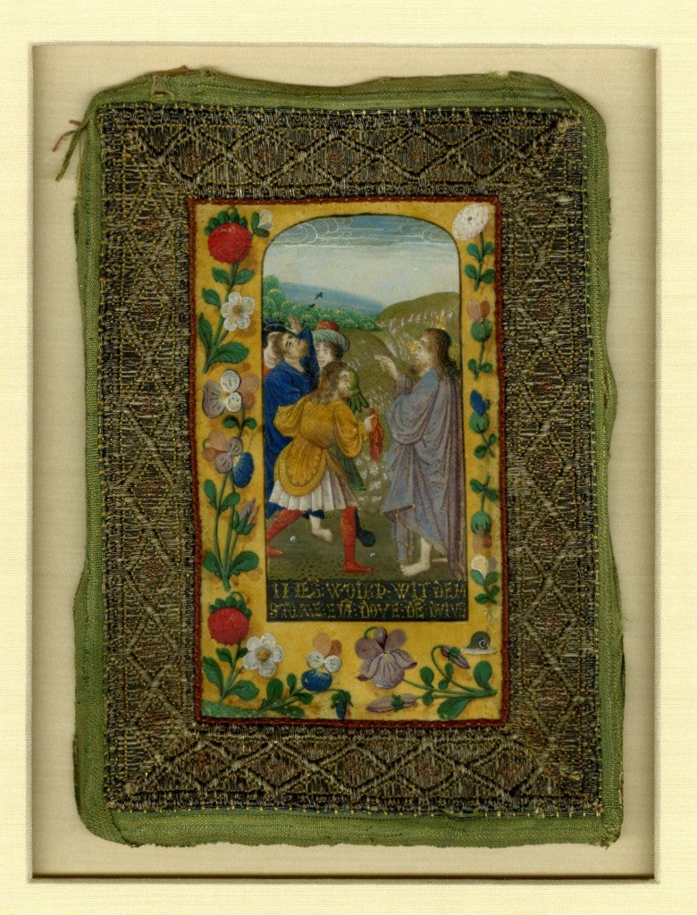 Christ Drives out the Devils - Masters of the Suffrages For Sale at 1stDibs