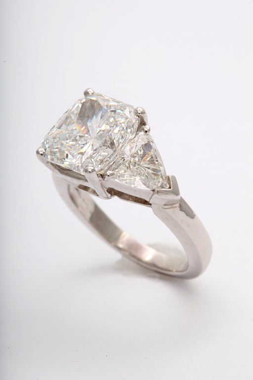 Spectacular Radiant Cut Diamond Ring For Sale at 1stDibs | imperfect ...