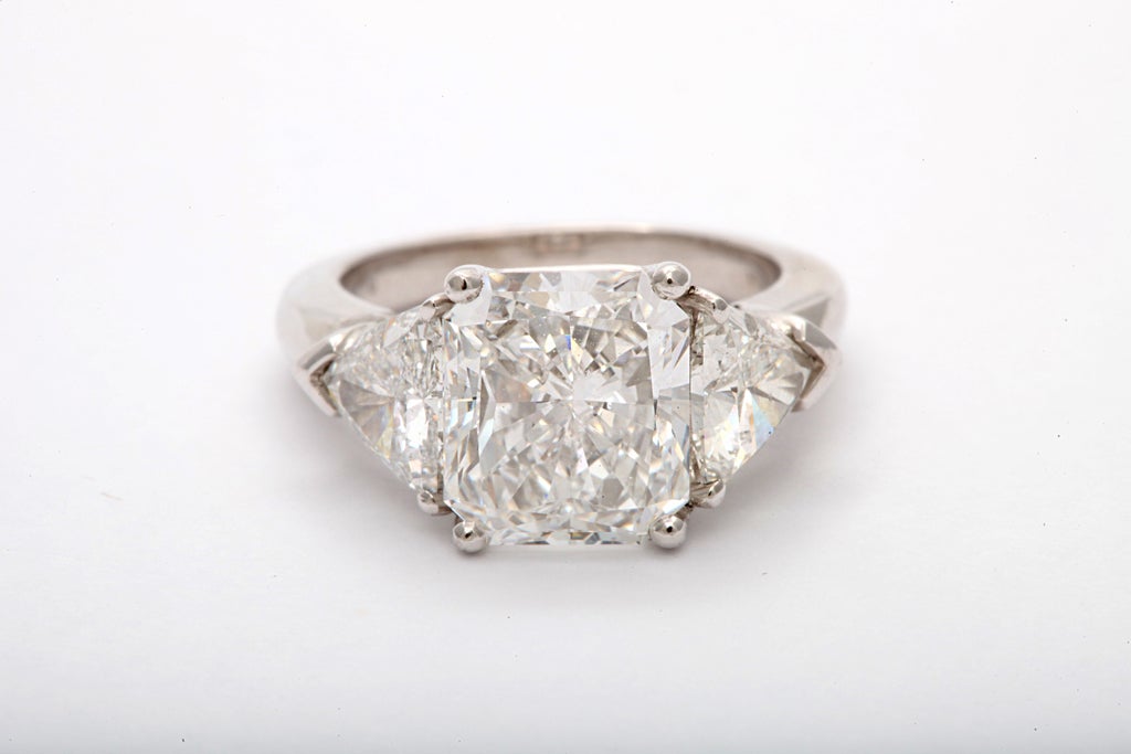 Spectacular Radiant Cut Diamond Ring For Sale at 1stDibs | imperfect ...