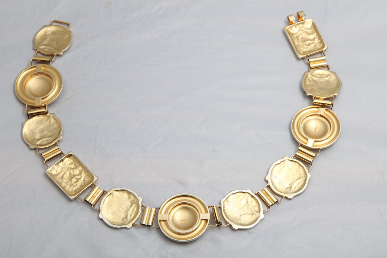 Gianni Versace Massive Medusa Belt For Sale at 1stDibs