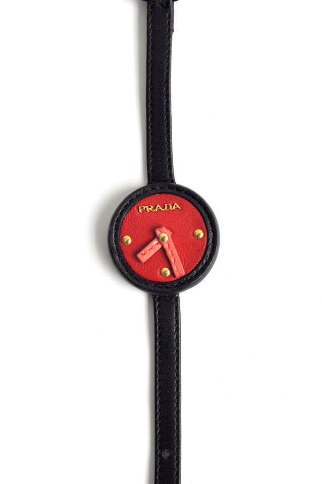 PRADA Leather Fashion Watch/Bracelet at 1stDibs | prada watch band ...
