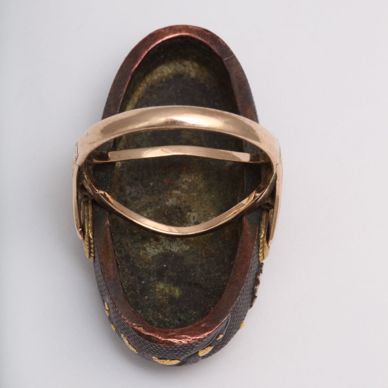 Nature's Magnificence in a Japanese Shakudo Ring at 1stDibs | shakudo ...