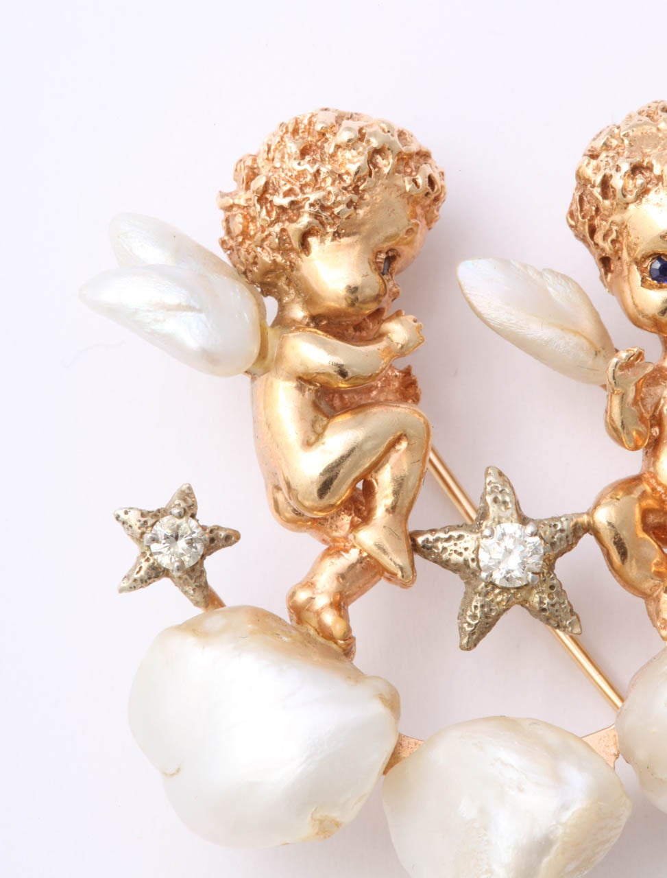 Ruser Cherub Pin at 1stDibs
