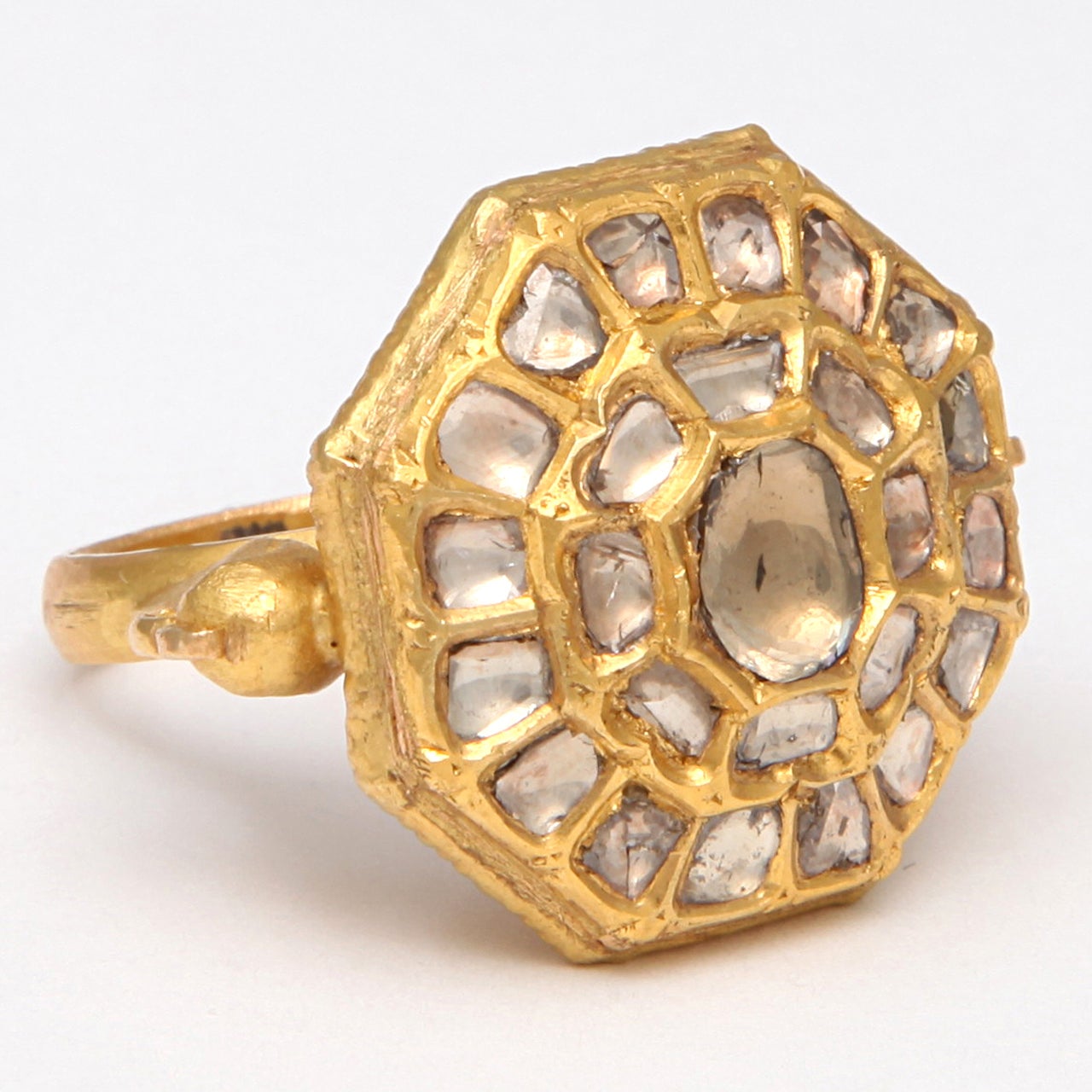 Portrait Diamond Ring at 1stDibs