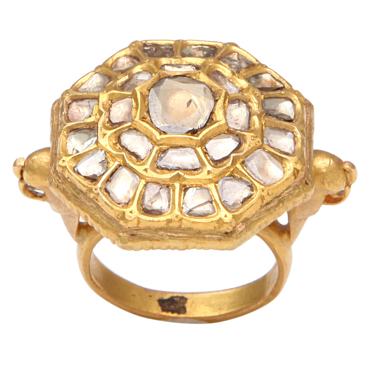 Portrait Diamond Ring at 1stDibs