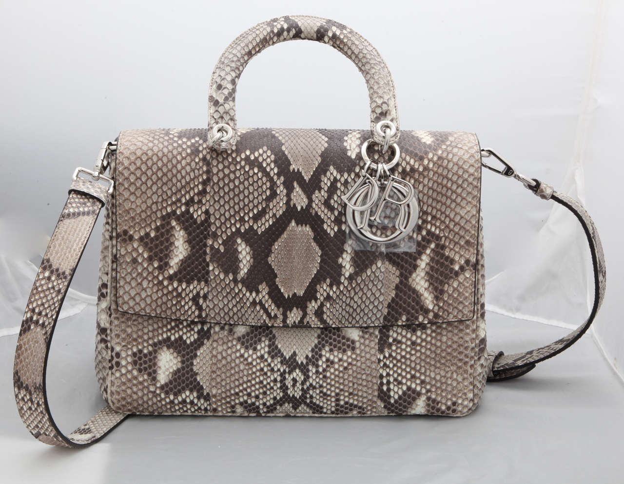 Amazing Christian Dior Python 'Be Dior" Bag New in Box at 1stDibs ...