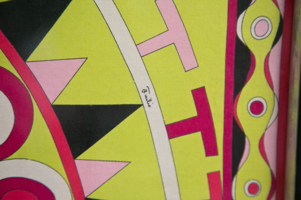 Emilio Pucci Wall Art at 1stDibs