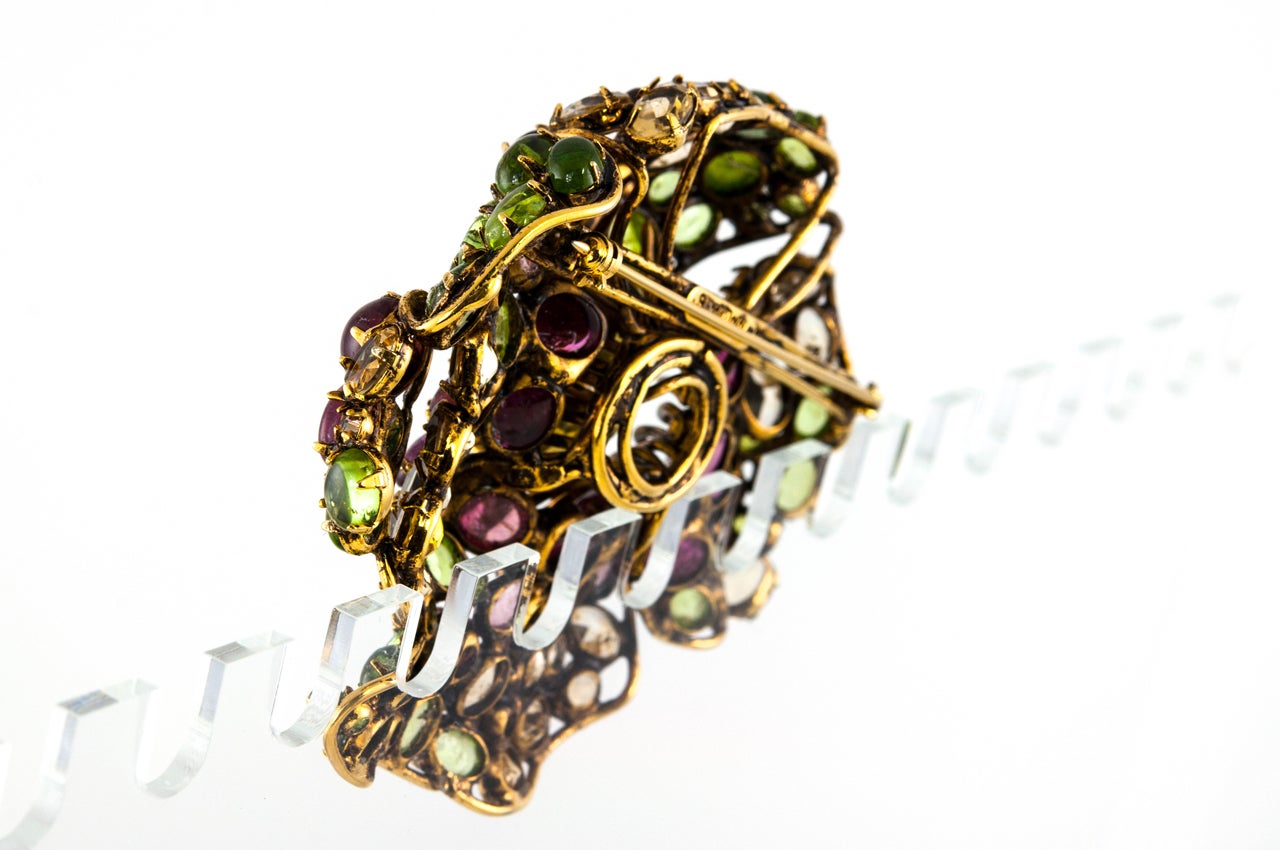 Iradj Moini Large Flower Brooch For Sale at 1stDibs | iradj moini brooch