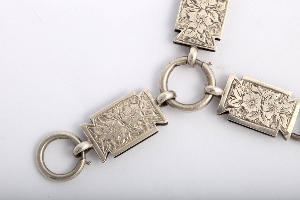 English Sterling Bookchain Necklace For Sale (Free Shipping) at 1stDibs