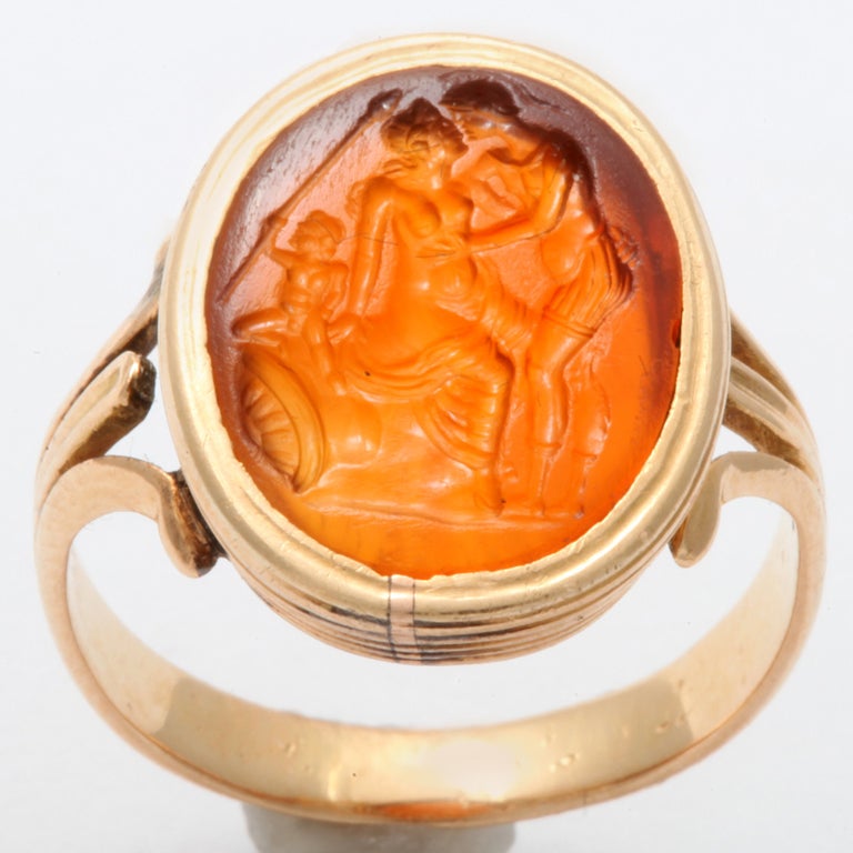 Tassie Intaglio With Antique Mount at 1stDibs | antique intaglio ...