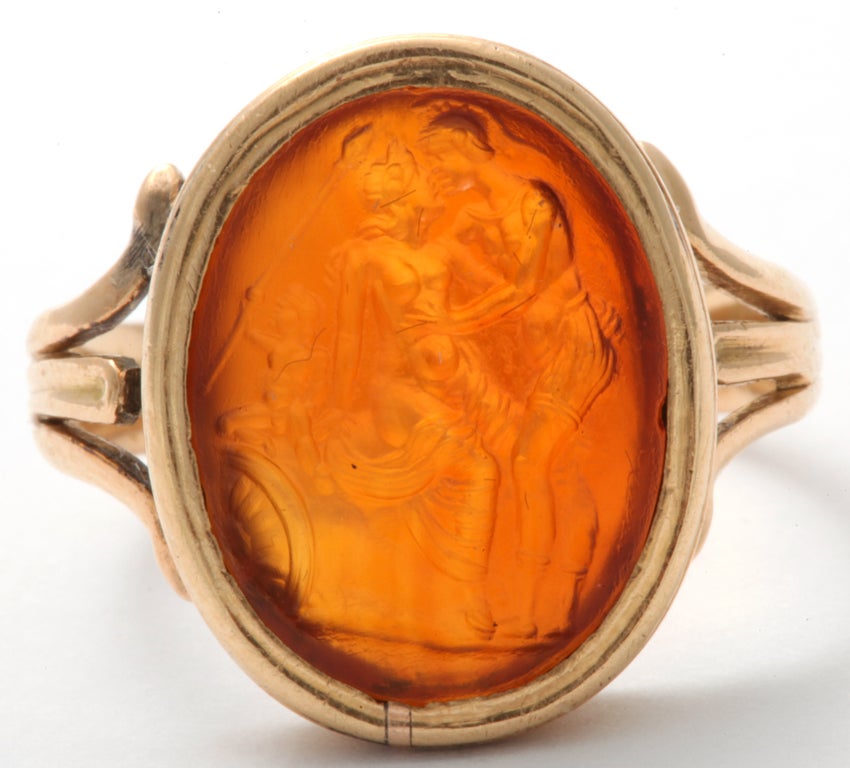 Tassie Intaglio With Antique Mount at 1stDibs | antique intaglio ...