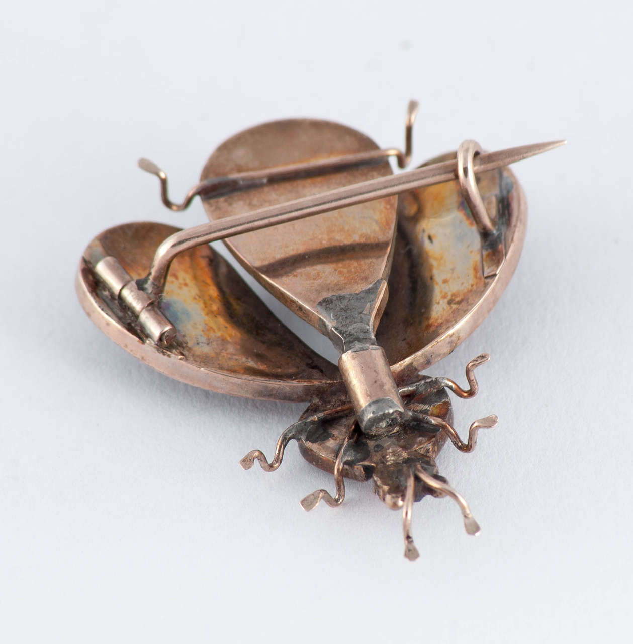 Victorian Garnet Gold Bug Pin at 1stDibs | garnet pin, pin for sale