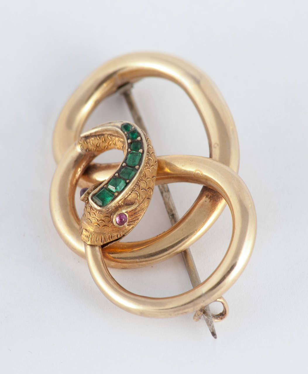 Victorian Gold Snake Brooch at 1stDibs | victorian snake brooch ...
