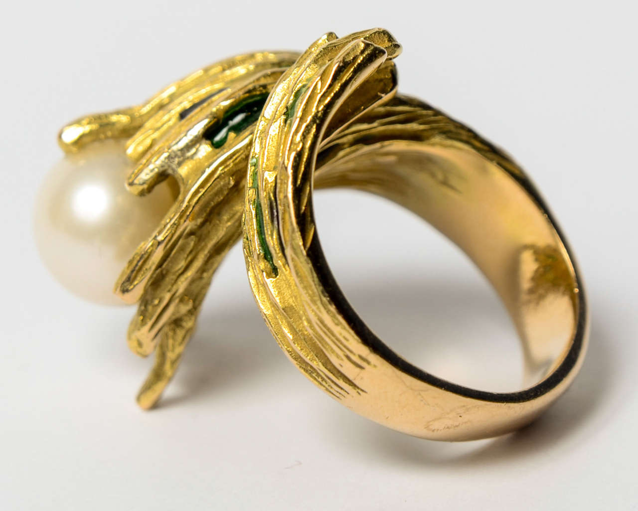 1960's Vintage Gold Ring For Sale at 1stDibs