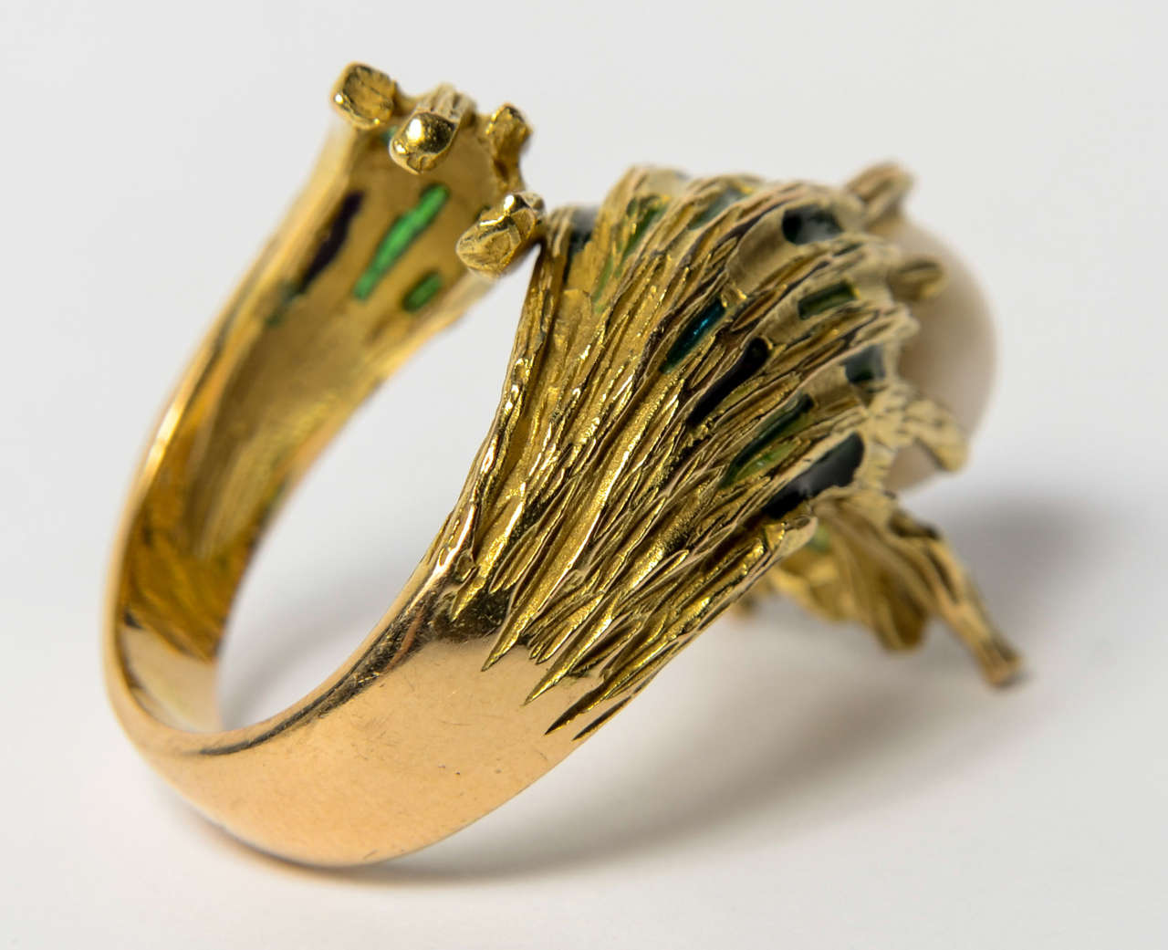 1960's Vintage Gold Ring For Sale at 1stDibs