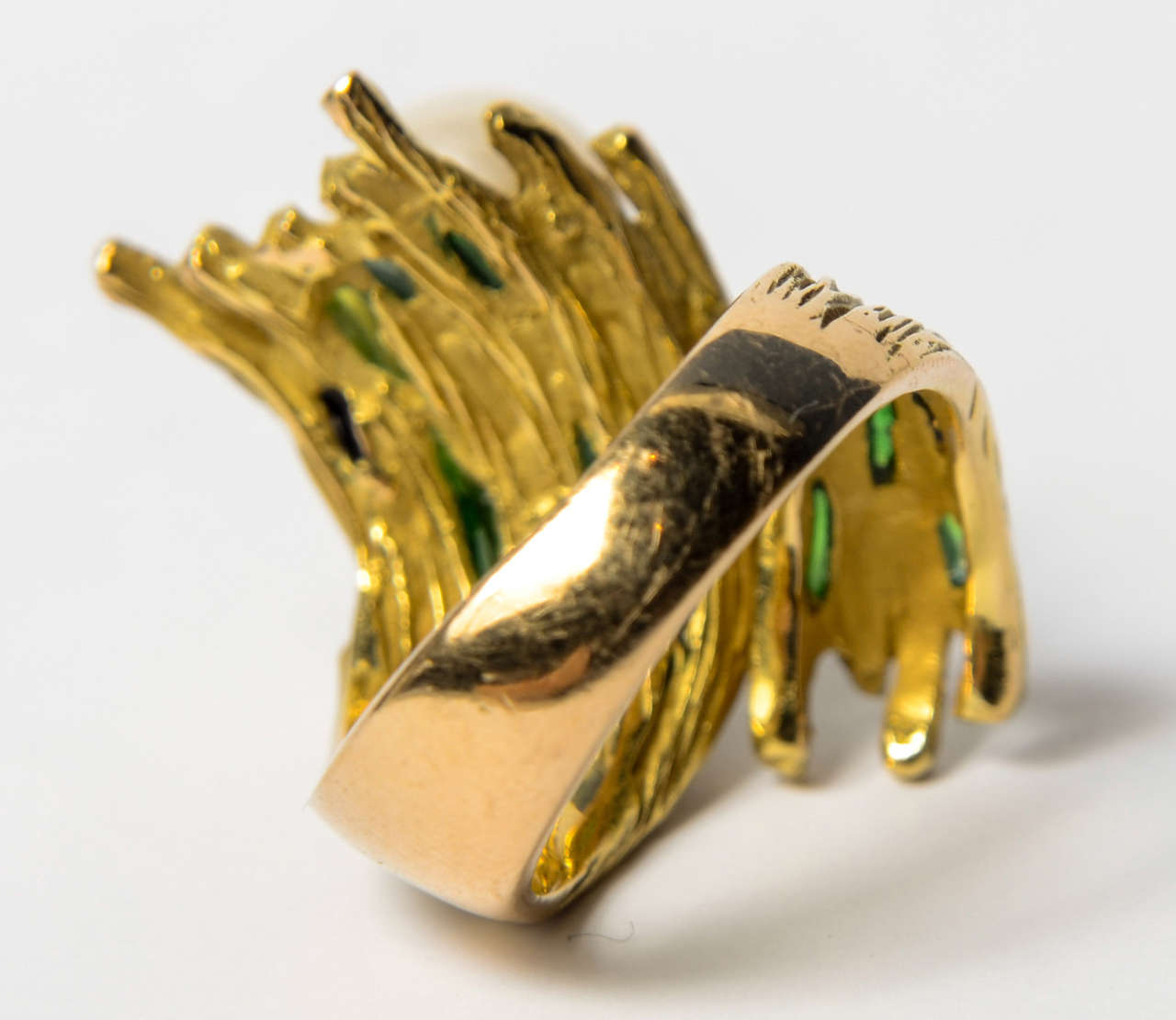 1960's Vintage Gold Ring For Sale at 1stDibs