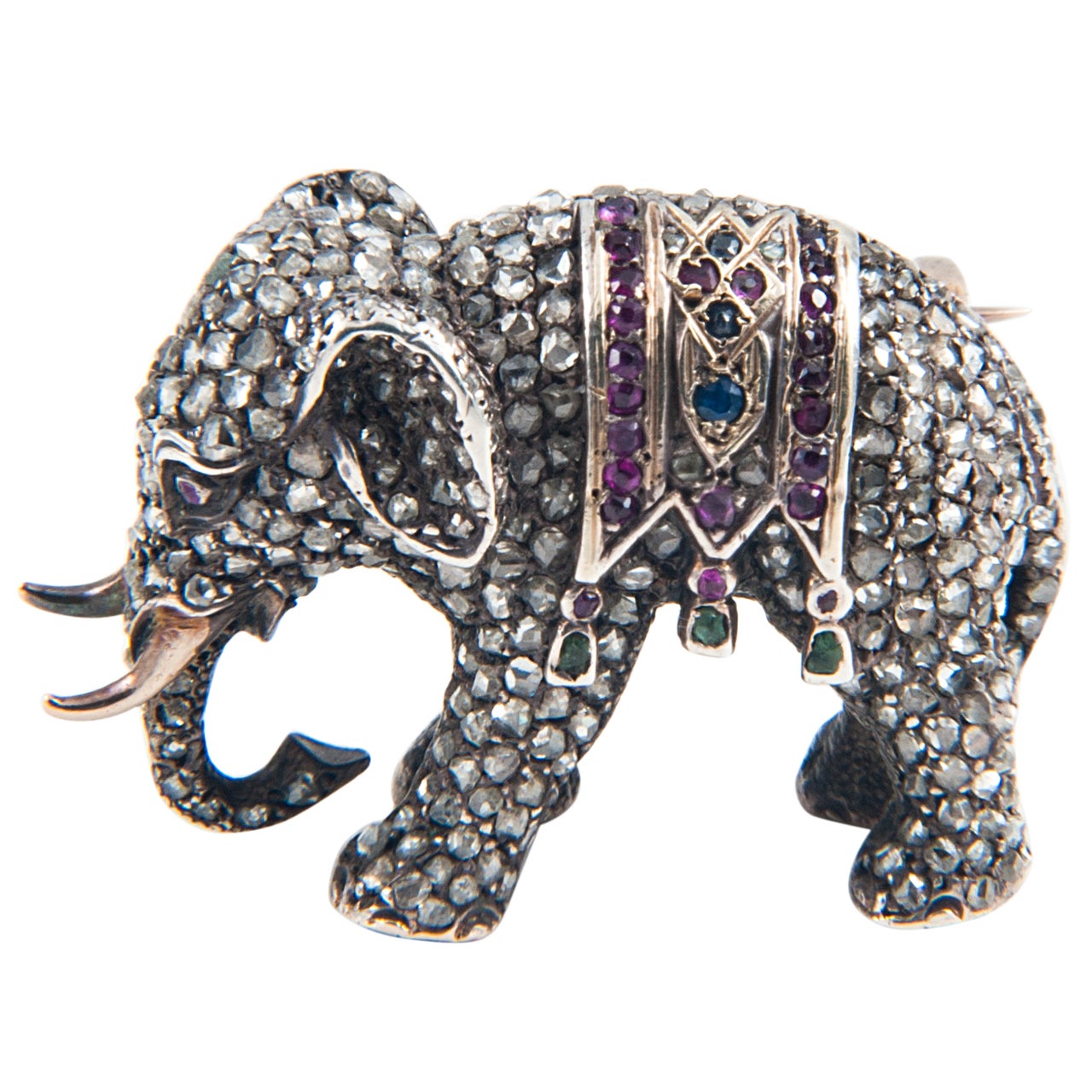 Elephant Pin at 1stDibs