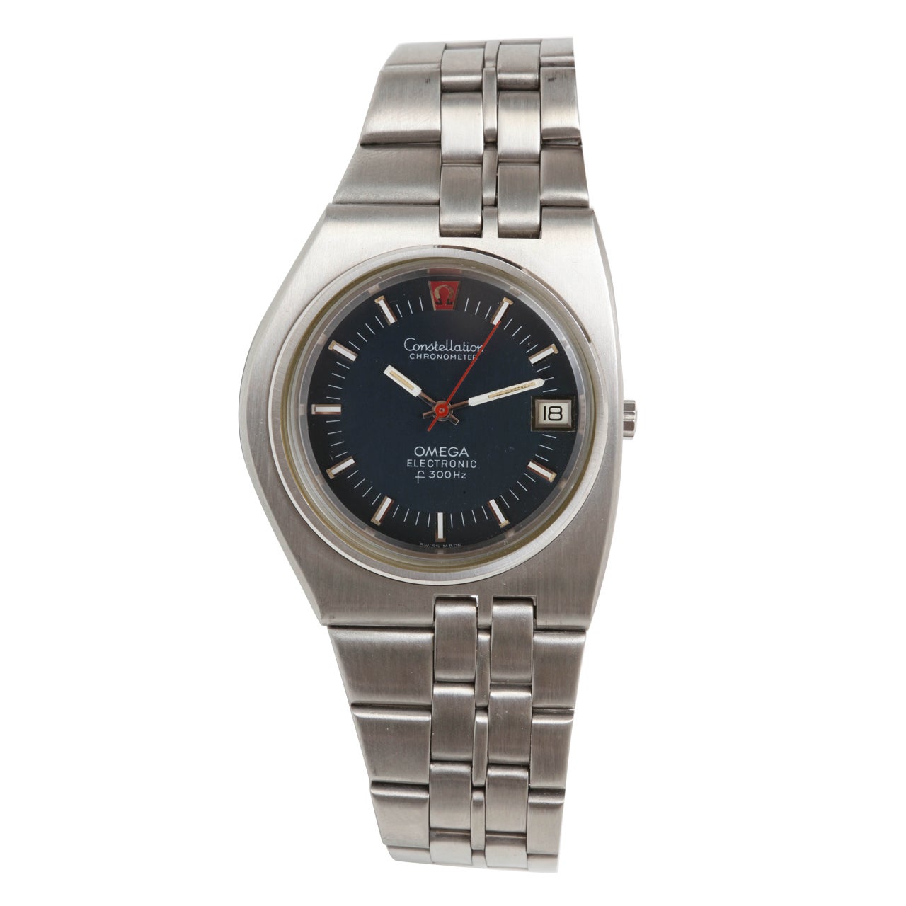 Omega Stainless Steel Seamaster f300 Hz Asymmetric Wristwatch at ...