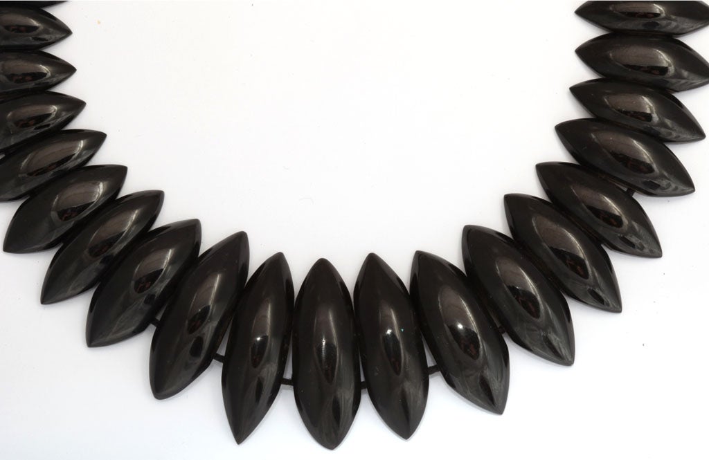 Antique Jet Necklace at 1stDibs