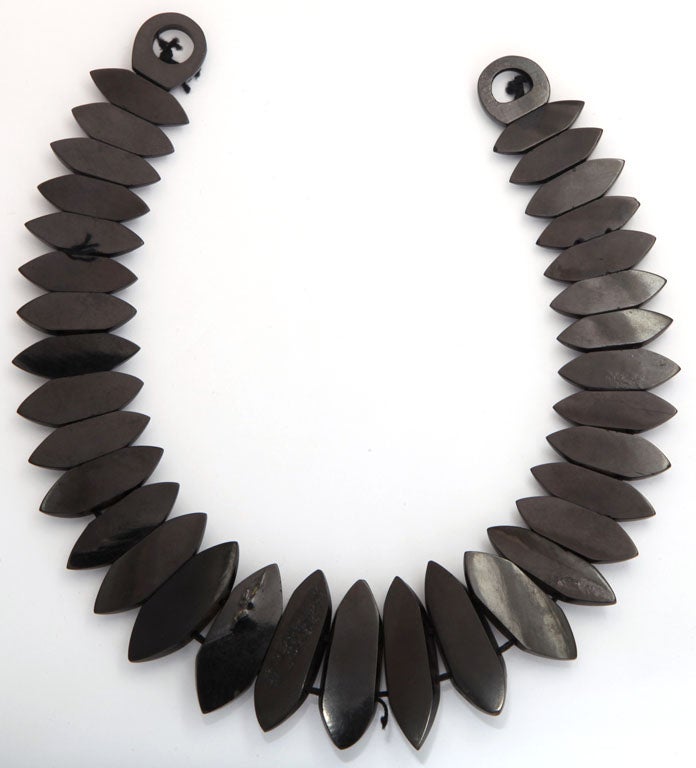 Antique Jet Necklace at 1stDibs