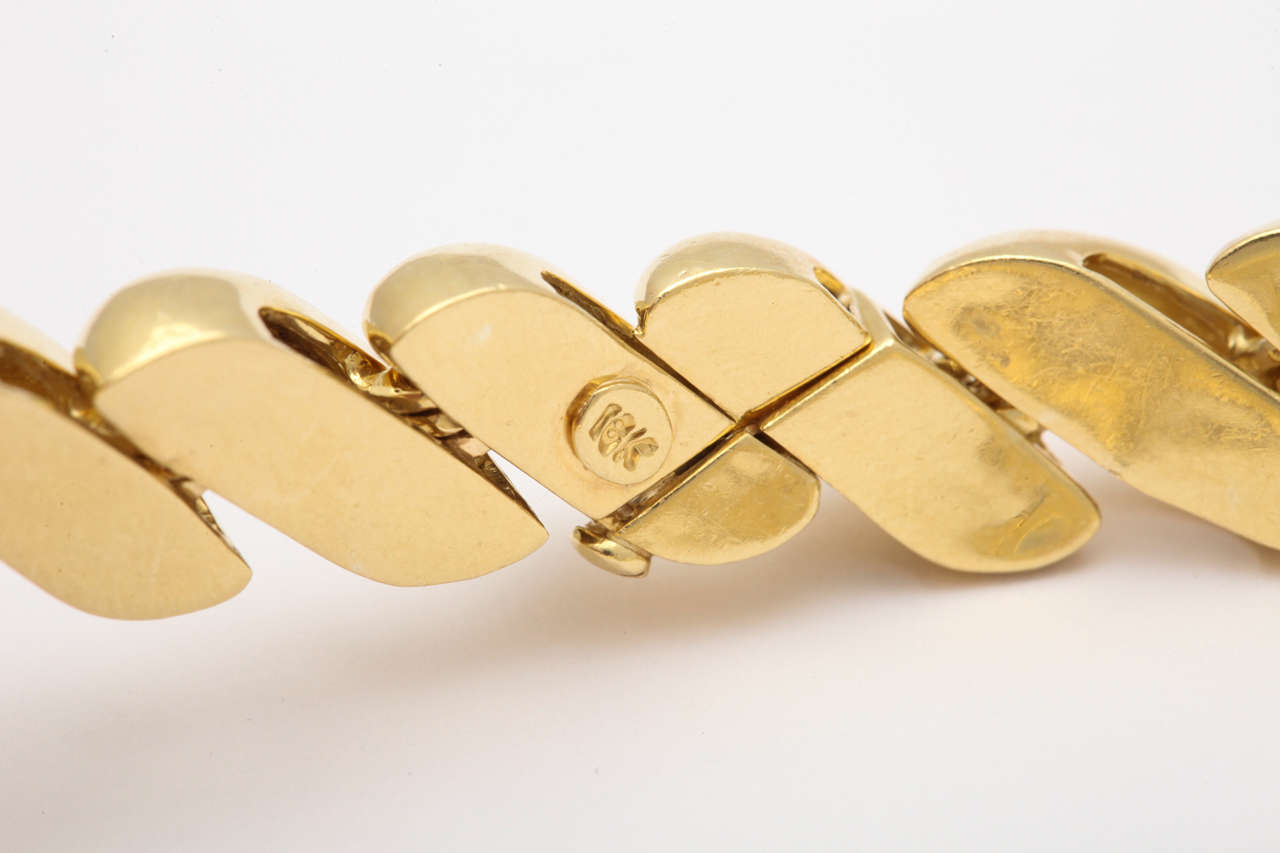 Gold San Marco Necklace at 1stDibs | san marco chain, san merco chain