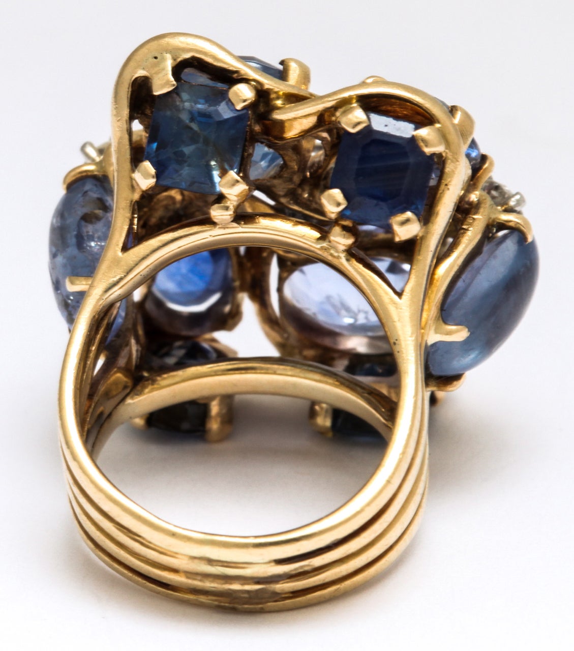 Seaman Schepps Sapphire and Gold Ring at 1stDibs | seamans ring
