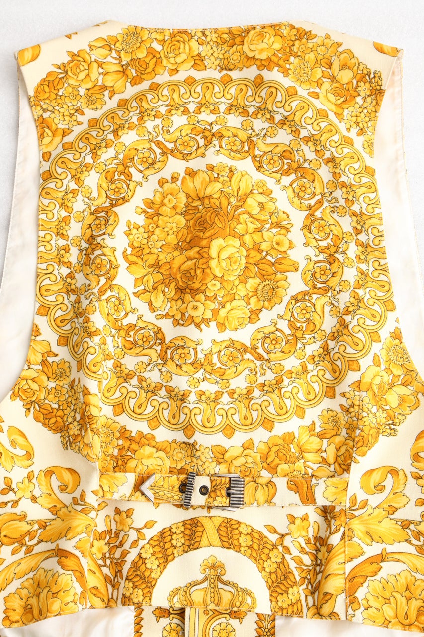 Gianni Versace Rare Men's Baroque Print Vest at 1stDibs | versace vest ...