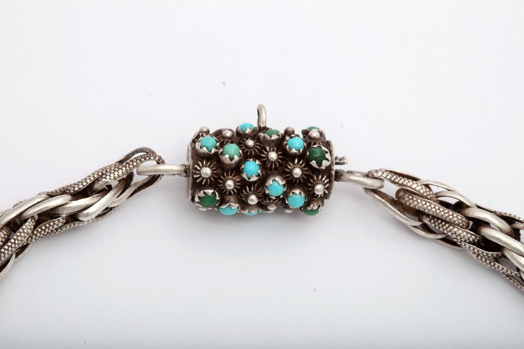 A Significant Georgian Sterling Rope Chain at 1stDibs