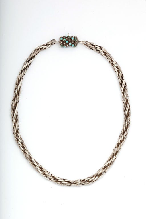 A Significant Georgian Sterling Rope Chain at 1stDibs