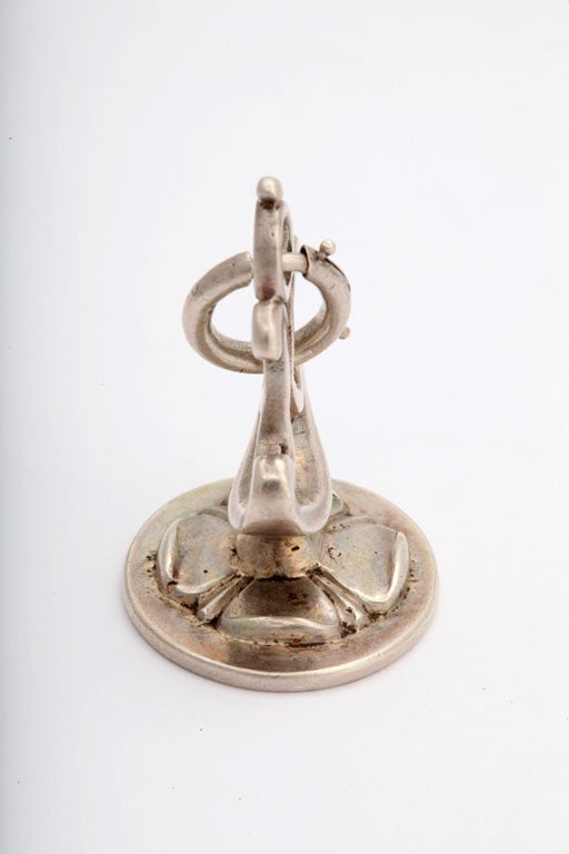 Antique Early Victorian Sterling Silver Ducal Watch Fob at 1stDibs ...