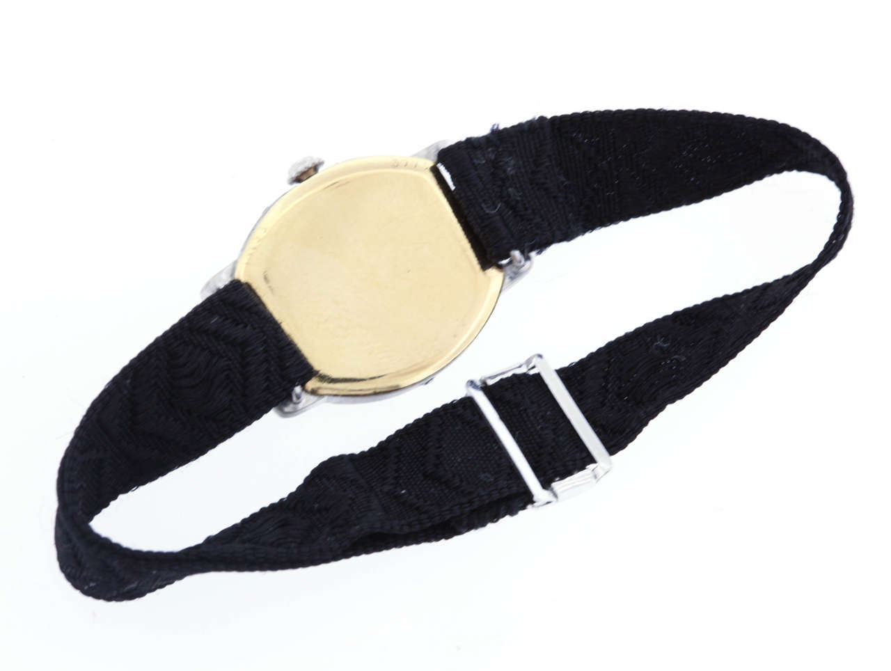 Cartier Lady's Platinum, Gold and Diamond Art Deco Tonneau Wristwatch ...